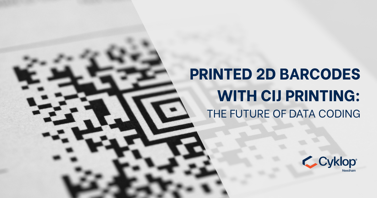 Printed 2D Barcodes with CIJ Printing: The Future of Data Encoding